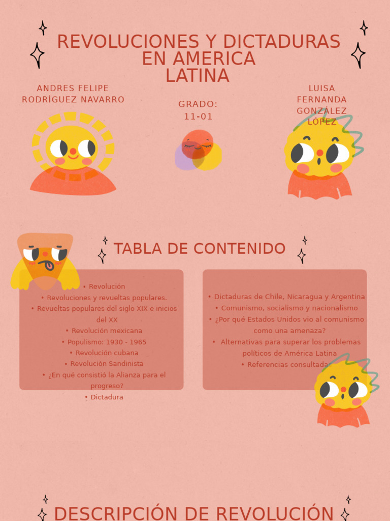 Actividad - Revoluciones y Dictaduras en America Latina - Andres ...