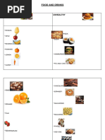 Healthy and Unhealthy Food FLASHCARDS | PDF