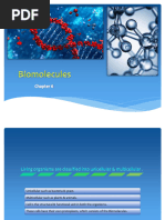 Overview of Biochemical Molecules | PDF | Rna | Nucleotides