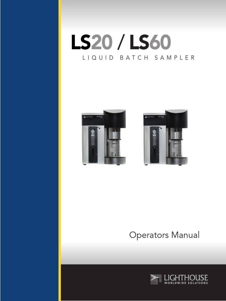 248083484-1 R2 (Op Manual, Liquid Sampler) Letter | PDF | Login | Syringe