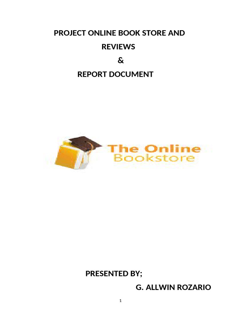 Online Bookstore Project Overview | PDF | Online Shopping | Books