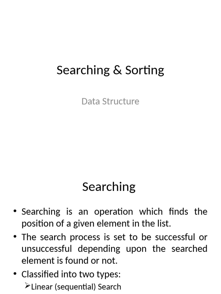 Linear And Binary Search Pdf Theoretical Computer Science Algorithms And Data Structures