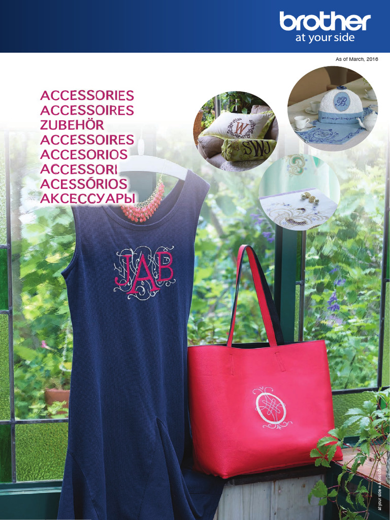 Accessoires BROTHER | PDF | Textiles | Textile Arts