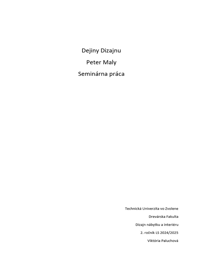 Dejiny Dizajnu | PDF
