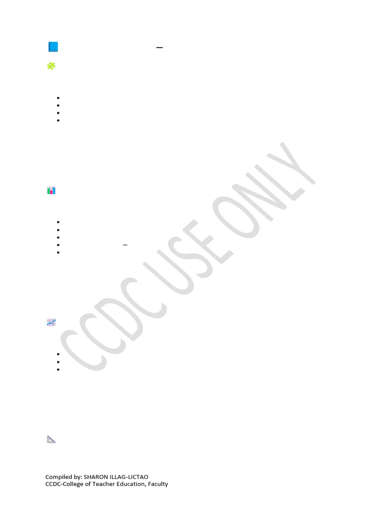 Math 1 Reviewer: Data & Statistics Guide | PDF | Statistics ...