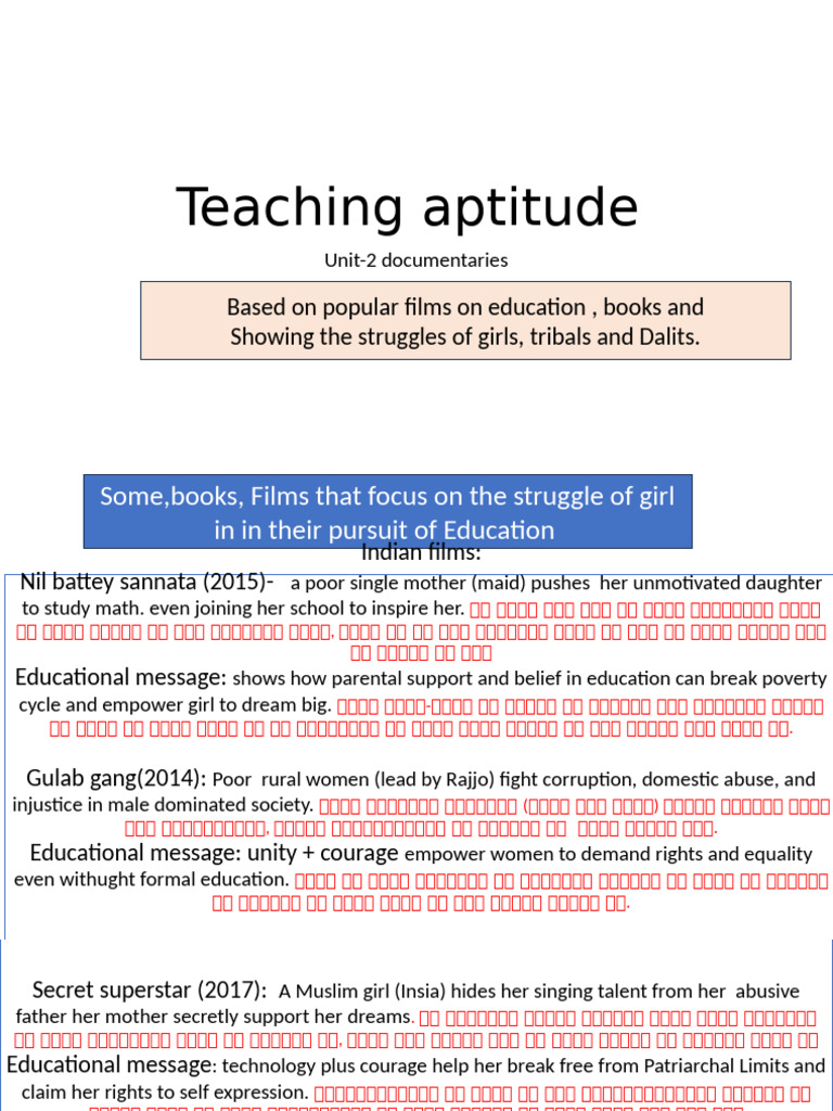 Teaching Aptitude | PDF
