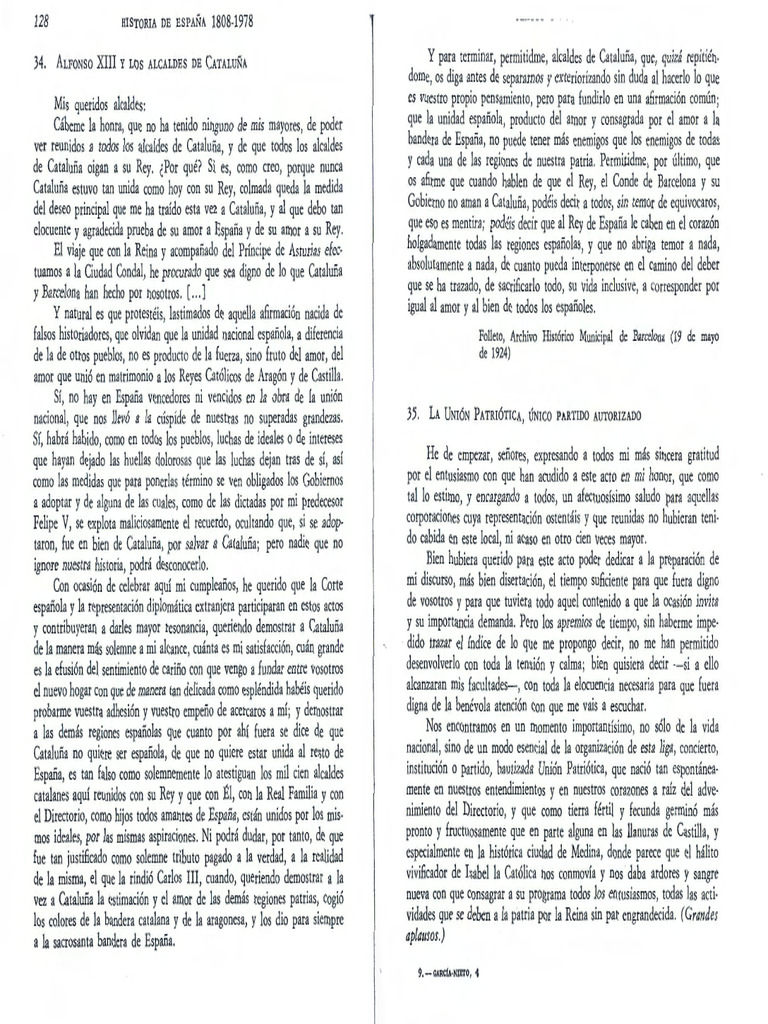 Unión Patriótica 1925 | PDF | España | Amor