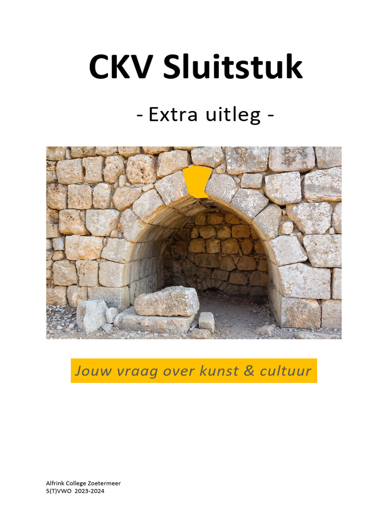 5V.CKV 2425 Extra uitleg | PDF