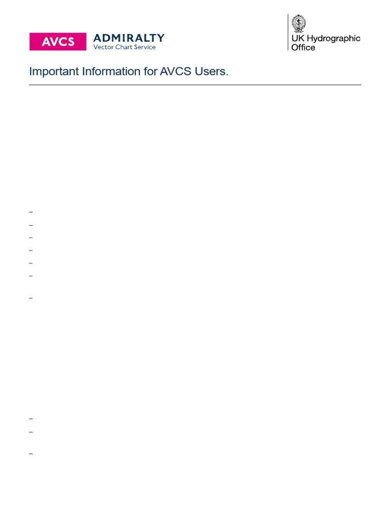 Important Information For AVCS Users | PDF | Computing