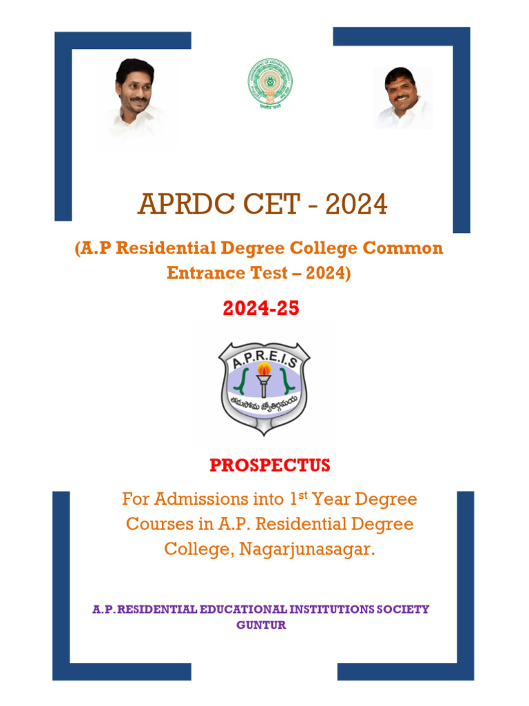 APRDC Prospectus 2024-25 | PDF