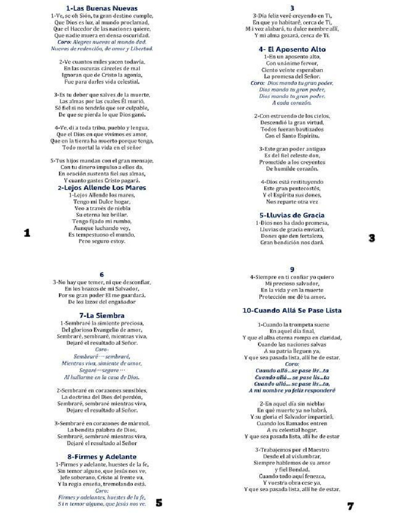 Himnario de Sion | PDF