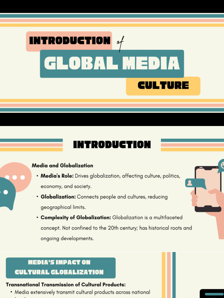 Global Media Cultures | PDF