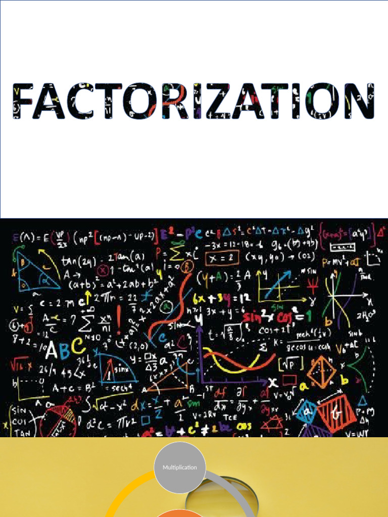 Factor Ization | PDF
