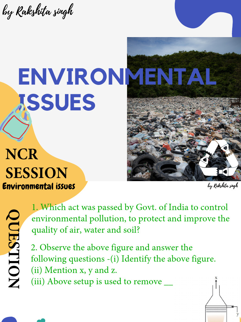 Key Environmental Issues and Solutions | PDF | Ozone | Exhaust Gas