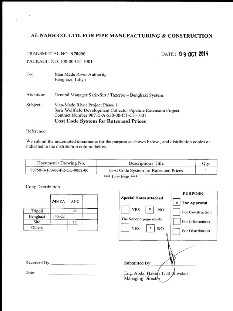 Cost Code System for Rates and Prices | PDF