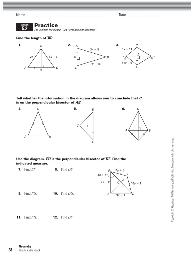 Medians and Altitudes in Triangles | PDF | Triangle | Elementary Geometry