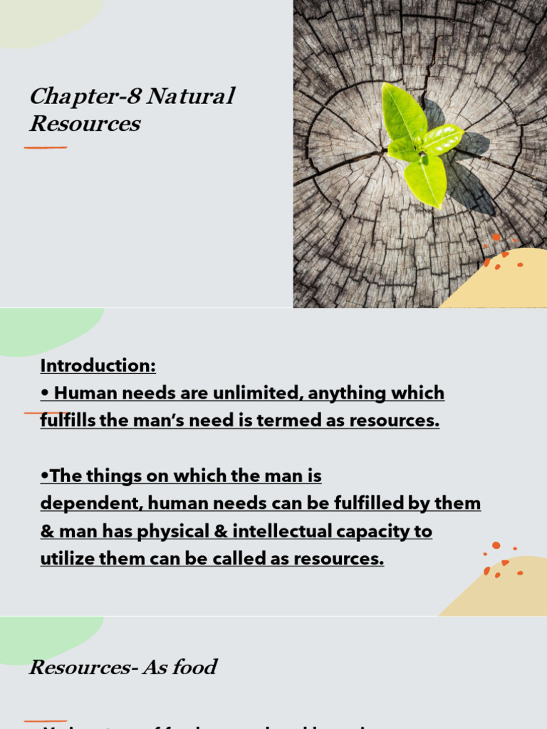 Understanding Natural Resources and Soil | PDF | Soil | Renewable Resources