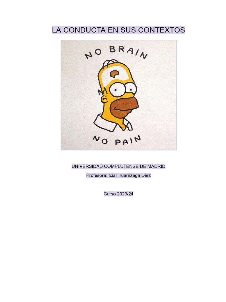 La conducta en sus contextos | PDF | Etología | Teoría de apego