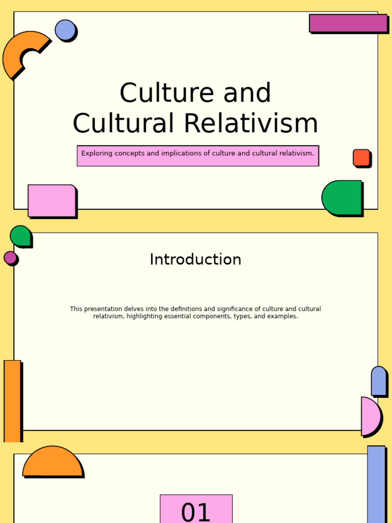 Culture and Cultural Relativism | PDF | Relativism | Multiculturalism