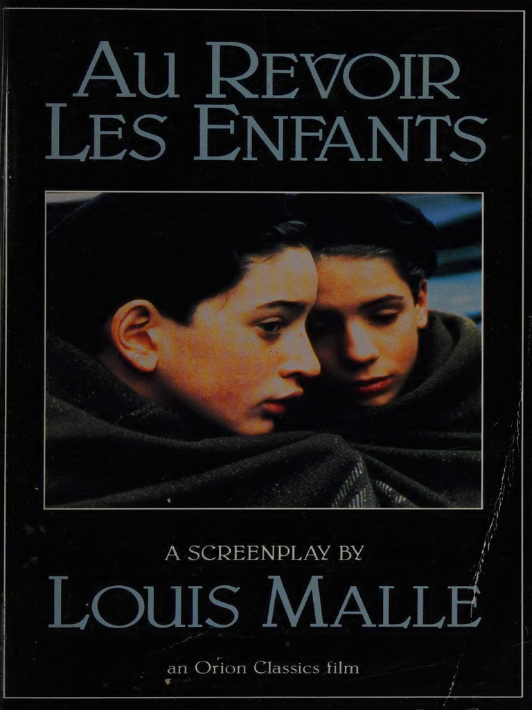 Au Revoir Les Enfants A Screenplay - Louis Malle | PDF