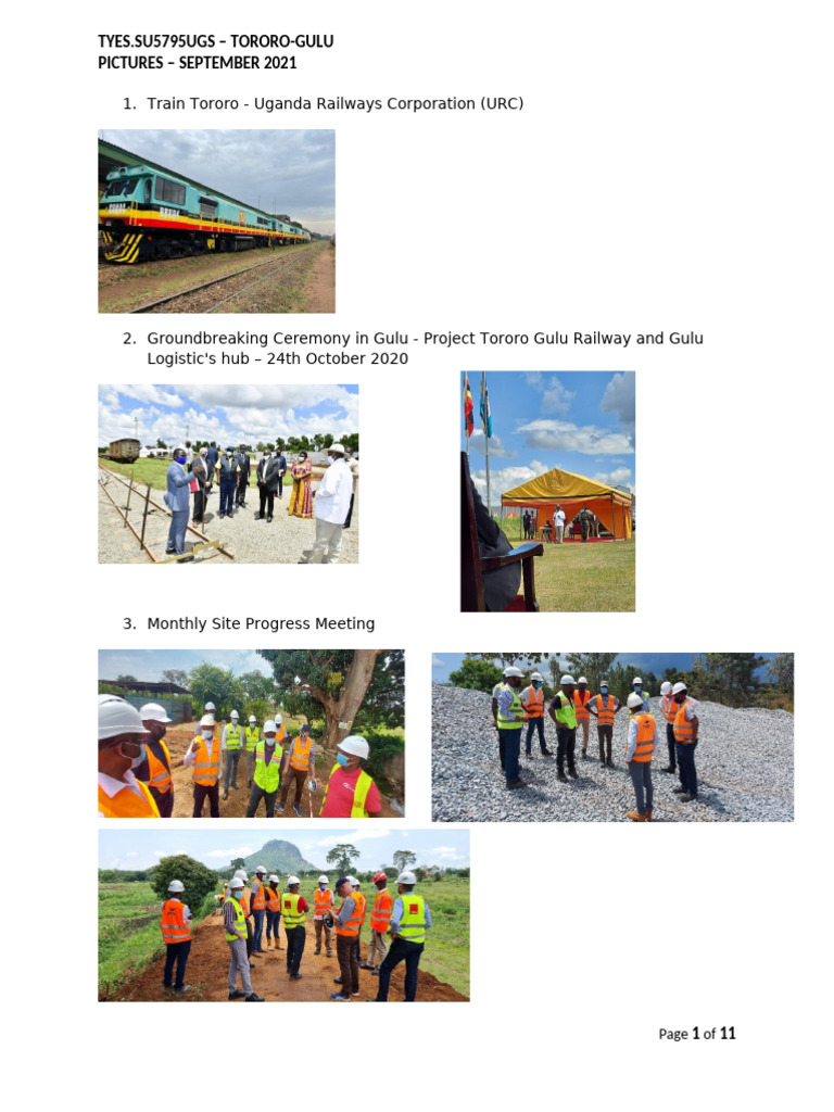 Tororo-Gulu - Photos | PDF