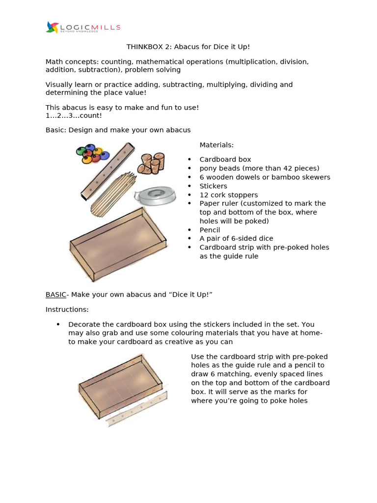 THINKBOX 2 W Illustration | PDF | Mathematics
