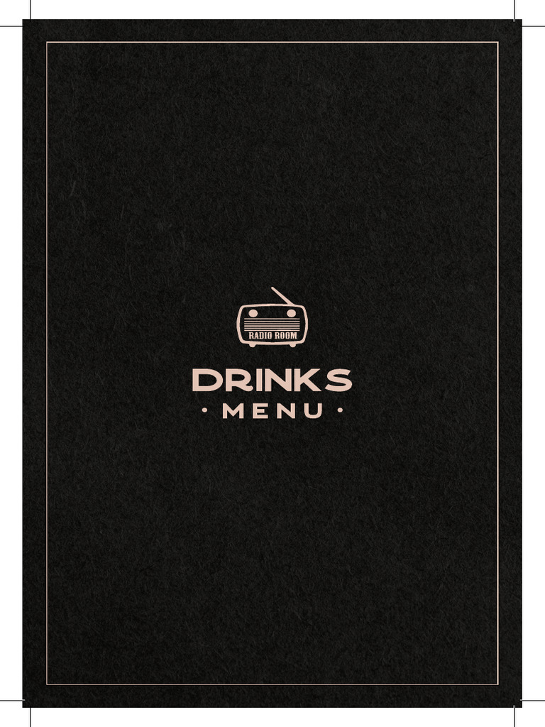 RR Cbe - Straight Drinks Menu - Print File - Final - Jan 2024 | PDF