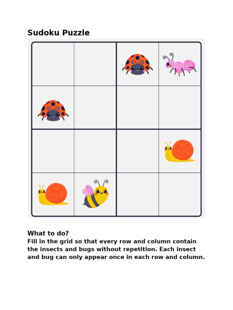 Sudoku and Logic III Numeracy Puzzle in Eng | PDF