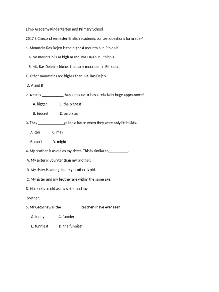 Grade 4 | PDF