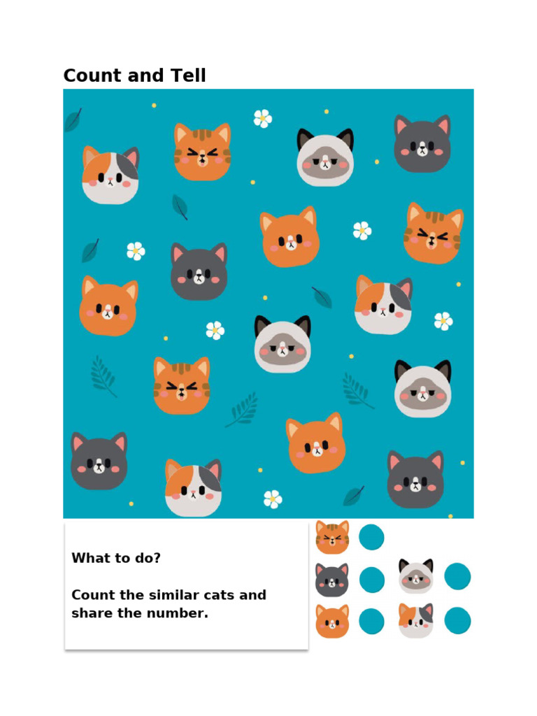 Counting XII Numeracy Puzzle in Eng | PDF