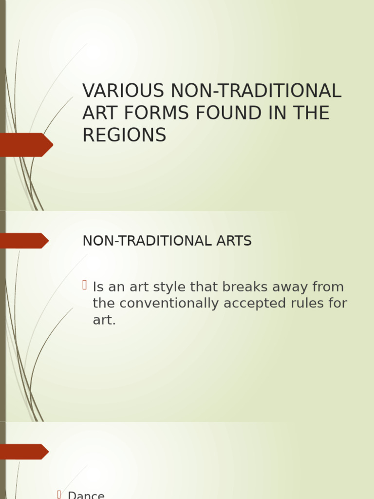 Non-Traditional Arts in the Philippines | PDF | Philippines | Paintings