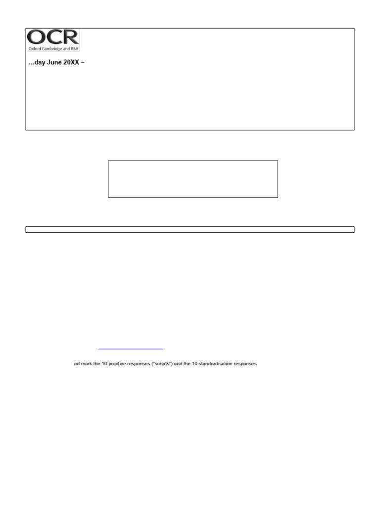 H156 01 Mark Scheme Dec 15 | PDF | Force | Physics