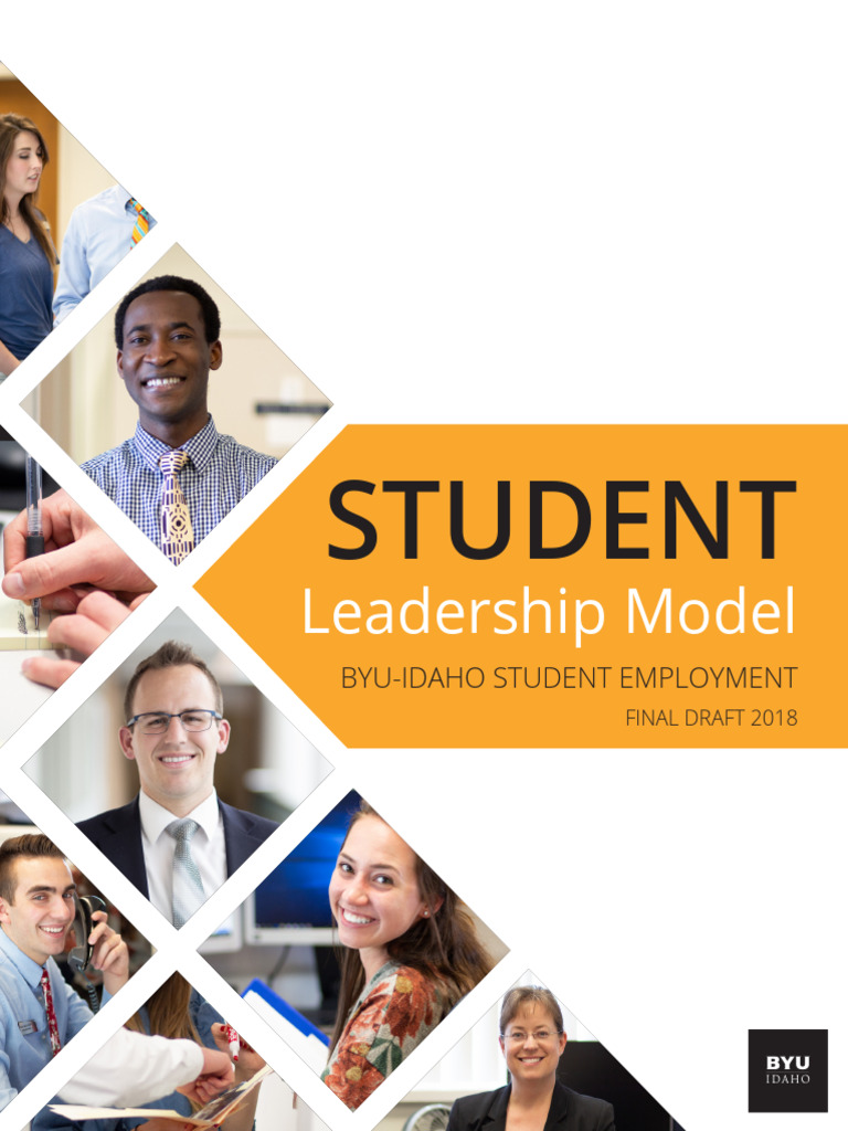 student-leadership-model-final-booklet-2 | PDF | Leadership | Employment