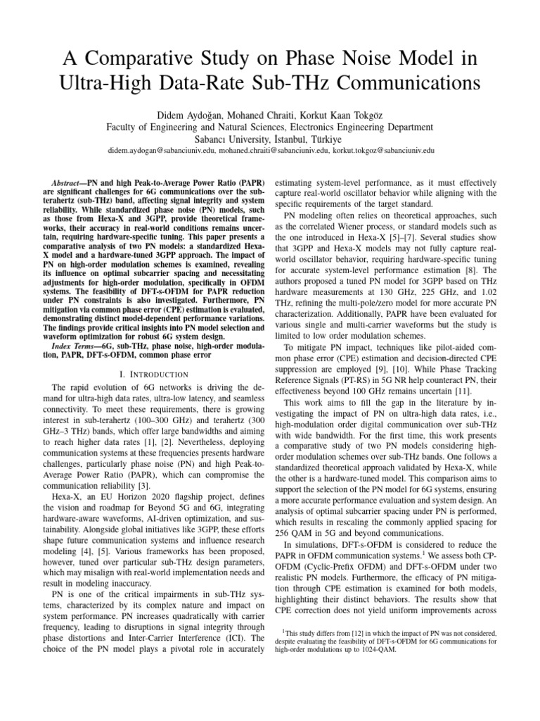 IEEE Conference Template | PDF | Orthogonal Frequency Division ...