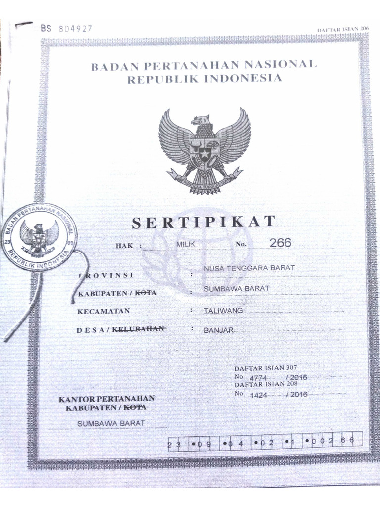 Sertifikat BGN | PDF