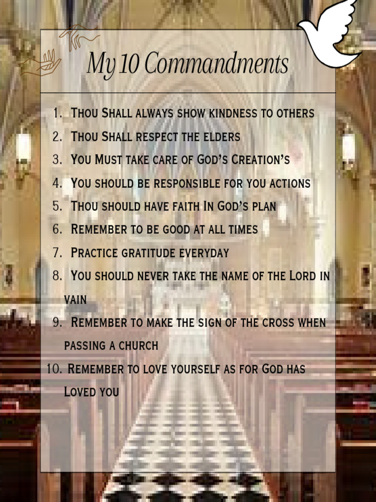 10 Commandments | PDF