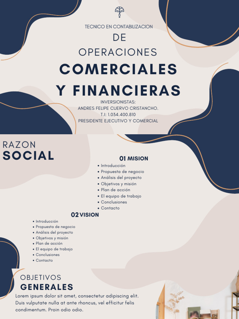 Proyecto Canva Andres Felipe Cuervo 1104 | PDF | Economias