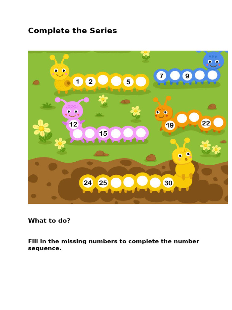 Numbers III Numeracy Puzzle in Eng | PDF