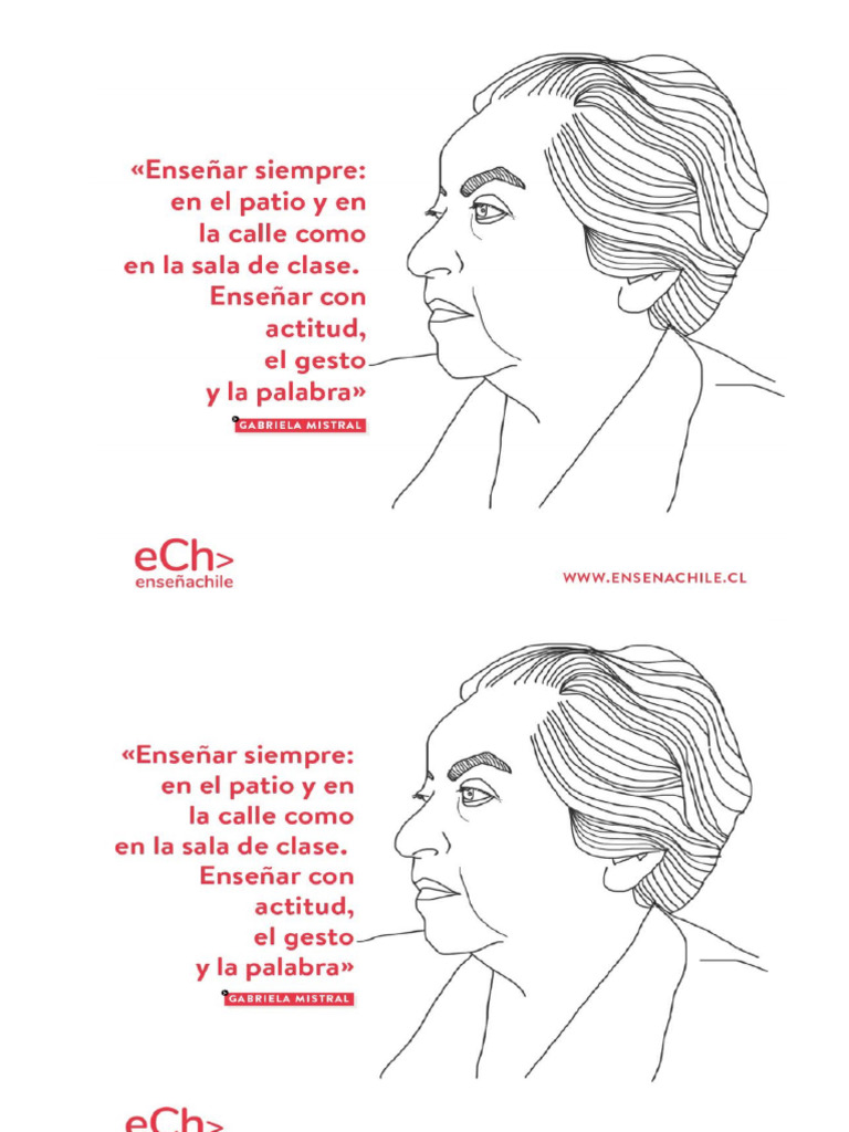 Gabriela Mistral 4 Basico | PDF