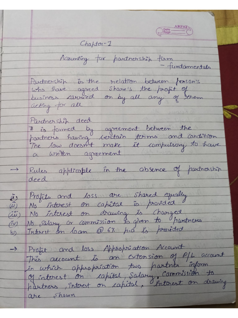 Accountancy Work Part B | PDF