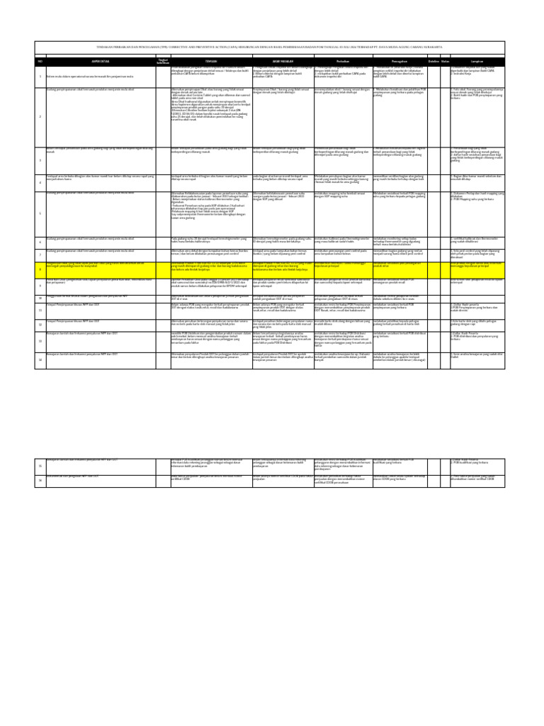 Capa Dma Solo Audit Bpom 03072024 | PDF
