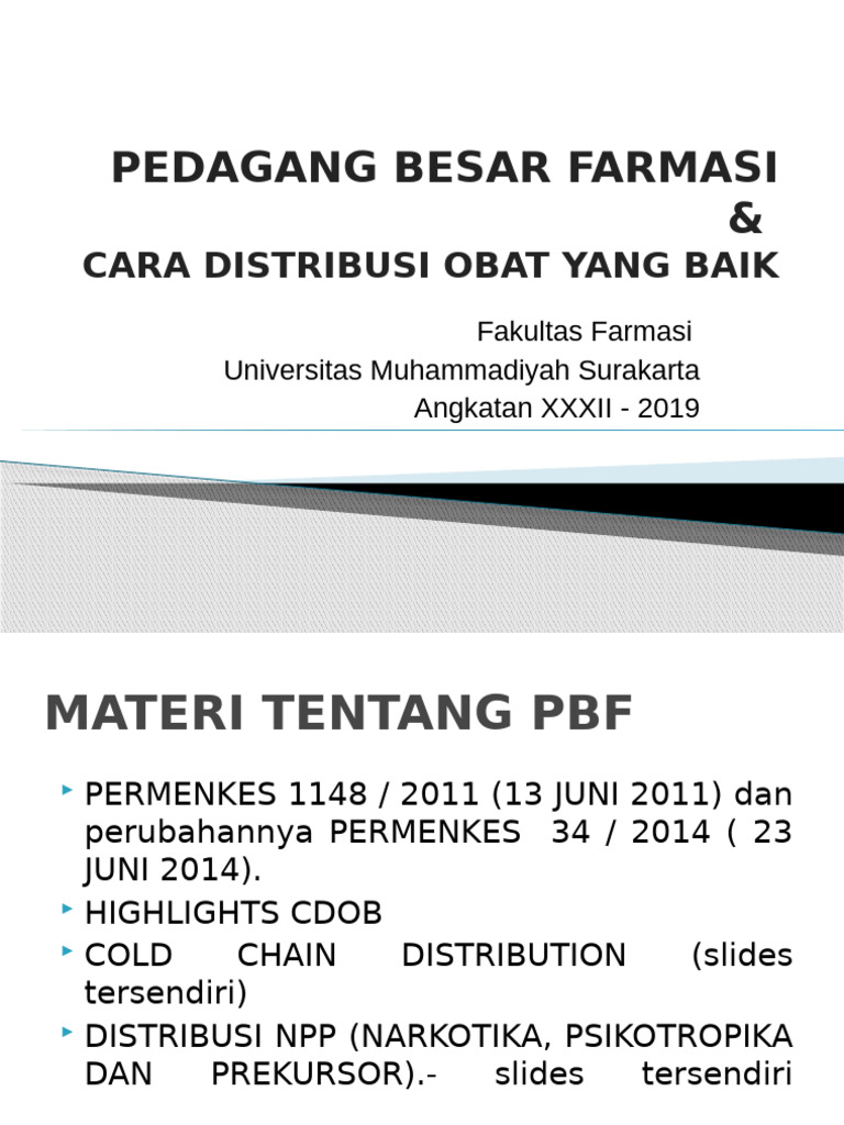 PBF & CDOB (Edit) | PDF