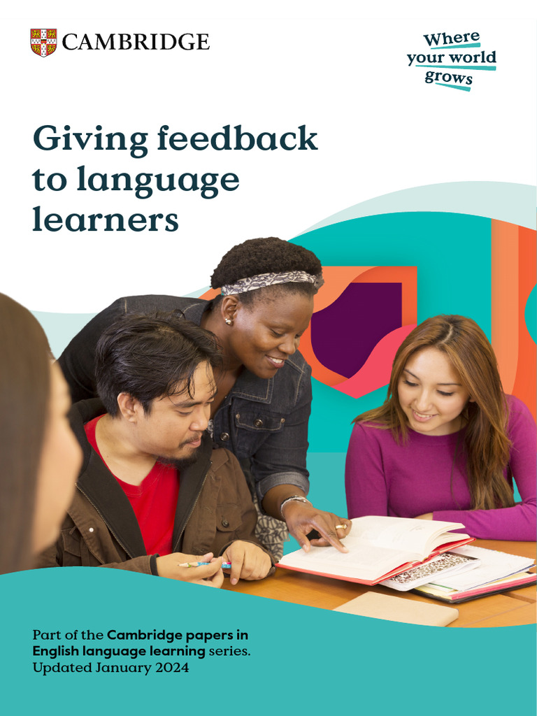 Giving Feedback Minipaper ONLINE | PDF | Learning | Teachers