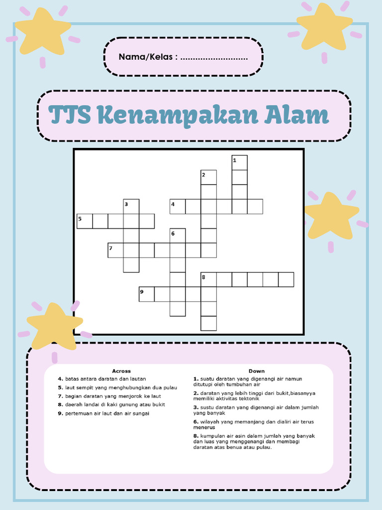 TTS Kenampakan Alam | PDF