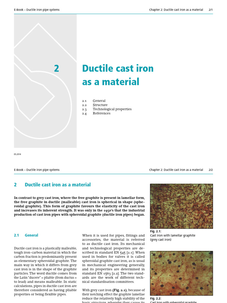 Ductile Iron Material Properties Overview | PDF | Cast Iron | Ductility