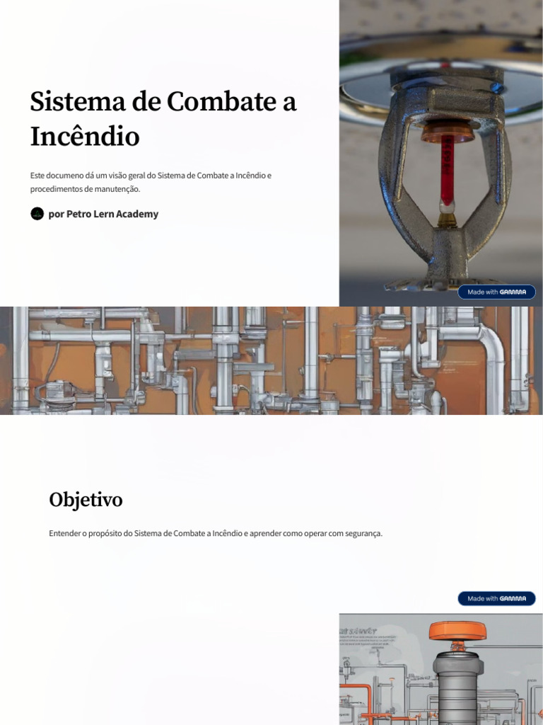 Guia do Sistema de Combate a Incêndio | PDF