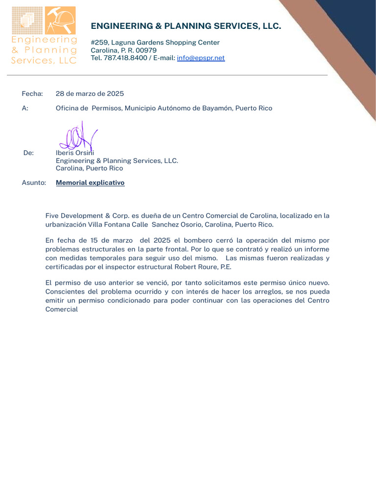 Memorial Explicativo | PDF