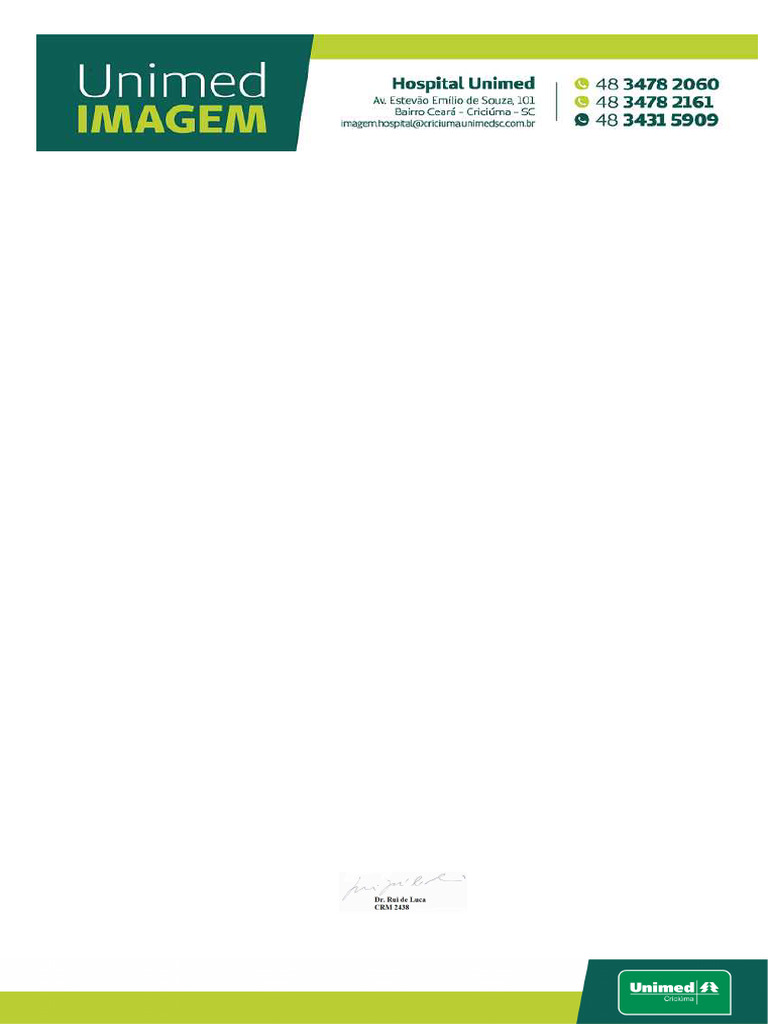 Informações Específicas:: Tempo Fluoro: 0: 01: 36 Dose: 17 Mgy Dap: 3. ...