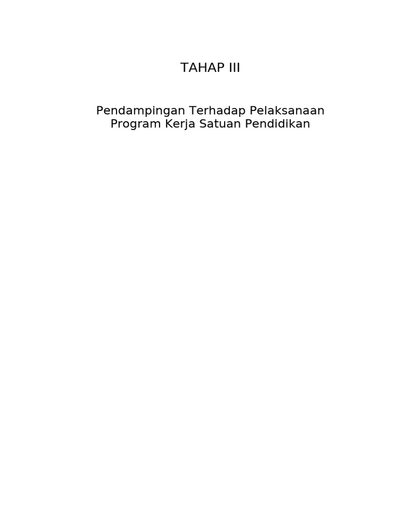 Tahap Iii - Pendampingan Satpen-Fix Maryadi | PDF