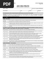 DSS-10A Apartment Review Checklist | PDF | Kitchen | Stairs